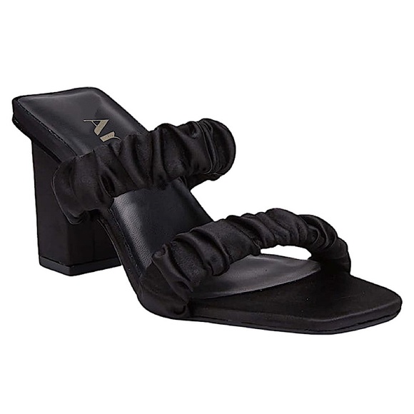 ARULA | Shoes | Arula First Love Girls Will Be Girls Pleated Block Heel ...